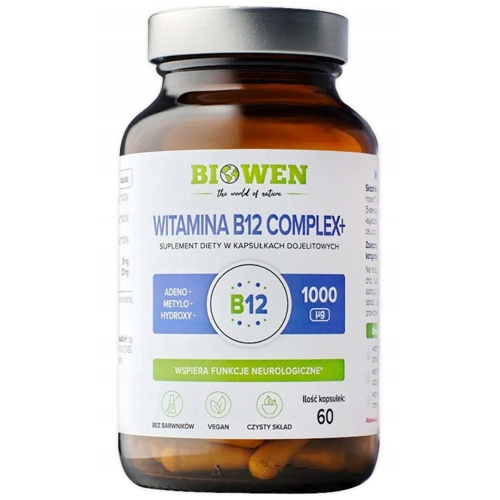 Biowen Vitamin B12 Complex+ - 60 Kapseln – Medpak
